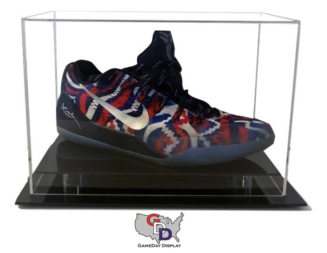 Desk or Counter Top Shoe Display Case Size 12 and Under by | Etsy