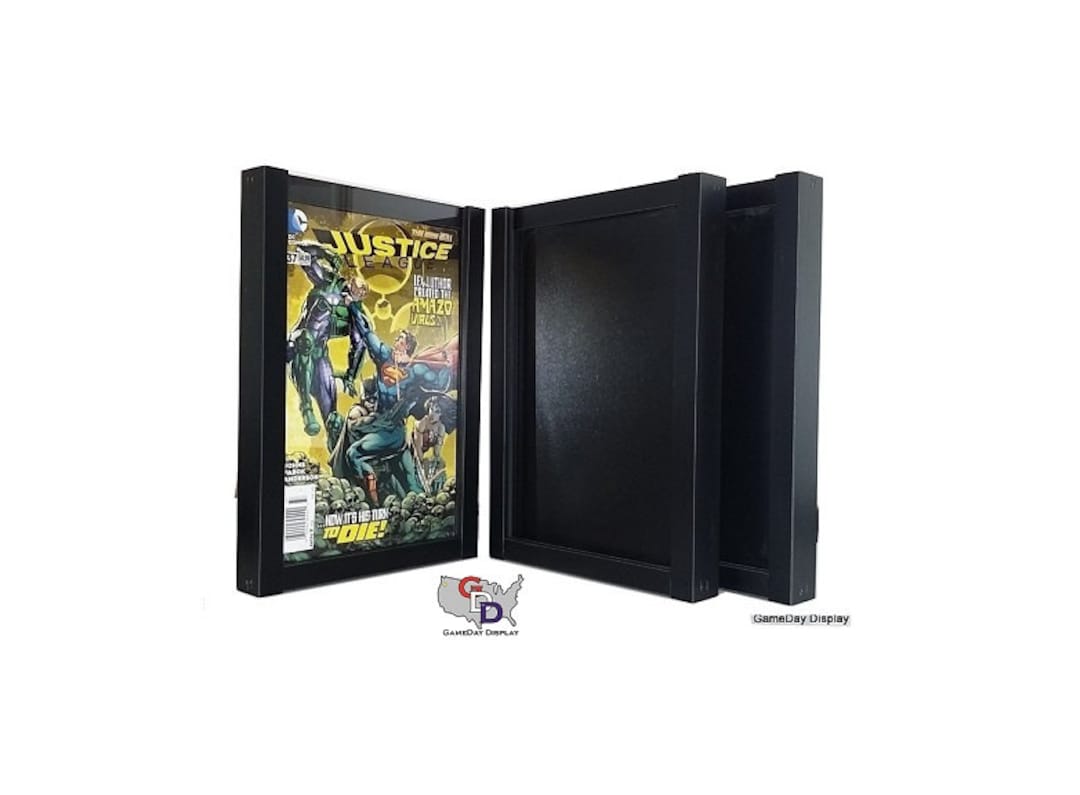Comic Book MAGAZINE Display Frame Case Black Shadow BOX - Lot of 3 - Etsy