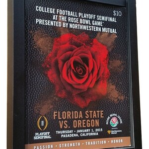 Sports Program Display Frame by Gameday Display - Over 1/2" Deep - Etsy