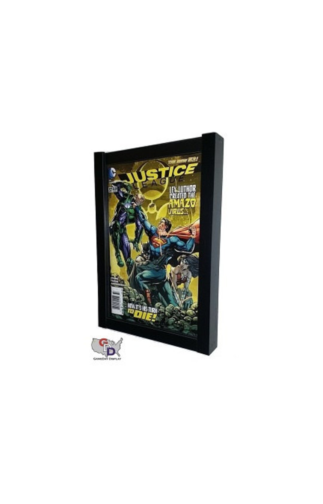 Comic Book MAGAZINE Display Frame Case Black Shadow BOX - Etsy