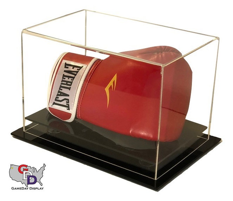 Acrylic Desk or Table Top Boxing Glove Display Case by Gameday | Etsy