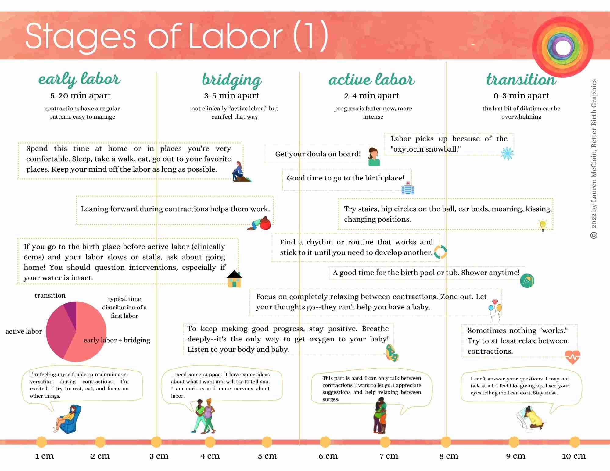 Stages Of Labor Diagram
