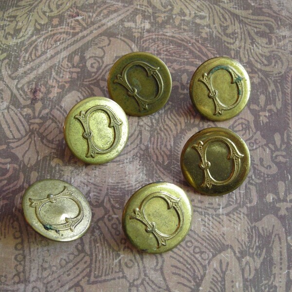 Letter With Buttons - Etsy