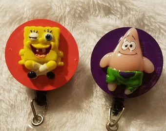 Spongebob Id Badge - Etsy