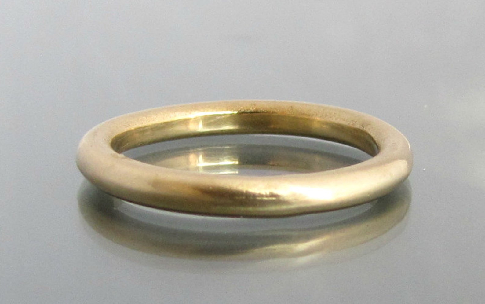 Simple Wedding Band Gold Thin Ring Thin Wedding Band - Etsy