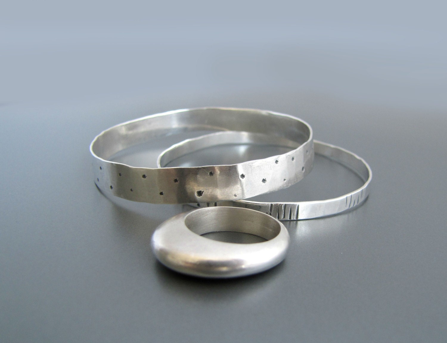Sterling Silver Wedding Ring Alternative Wedding Ring - Etsy