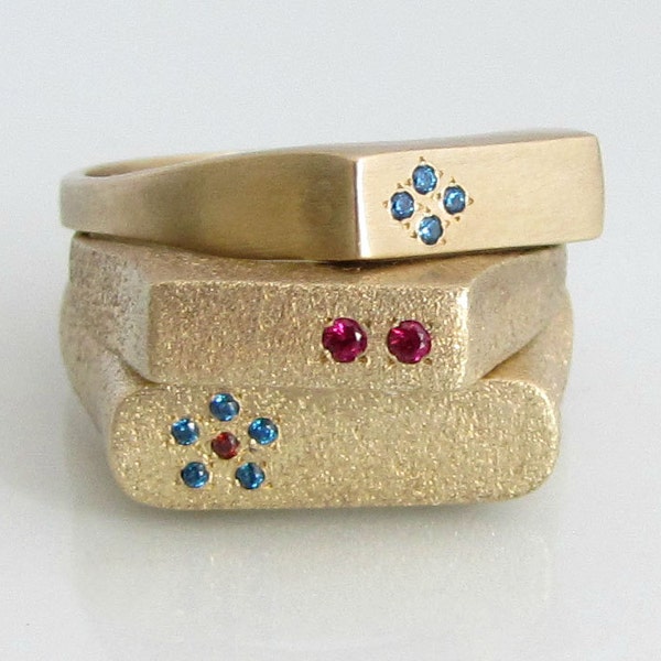 Birthstone Signet - Etsy