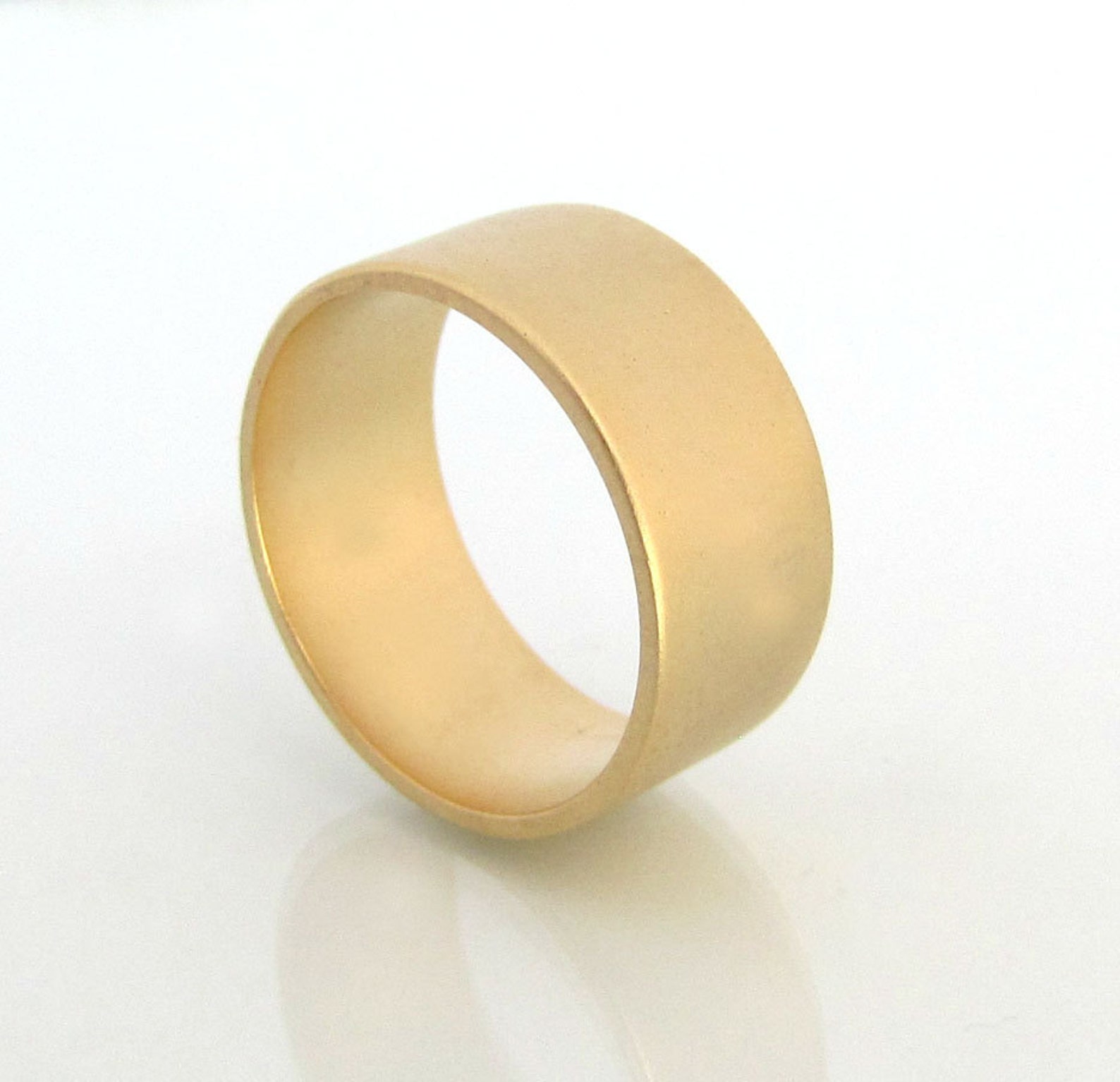 Wide Wedding Band Wedding Bands Women Wide Gold Ring Wide - Etsy