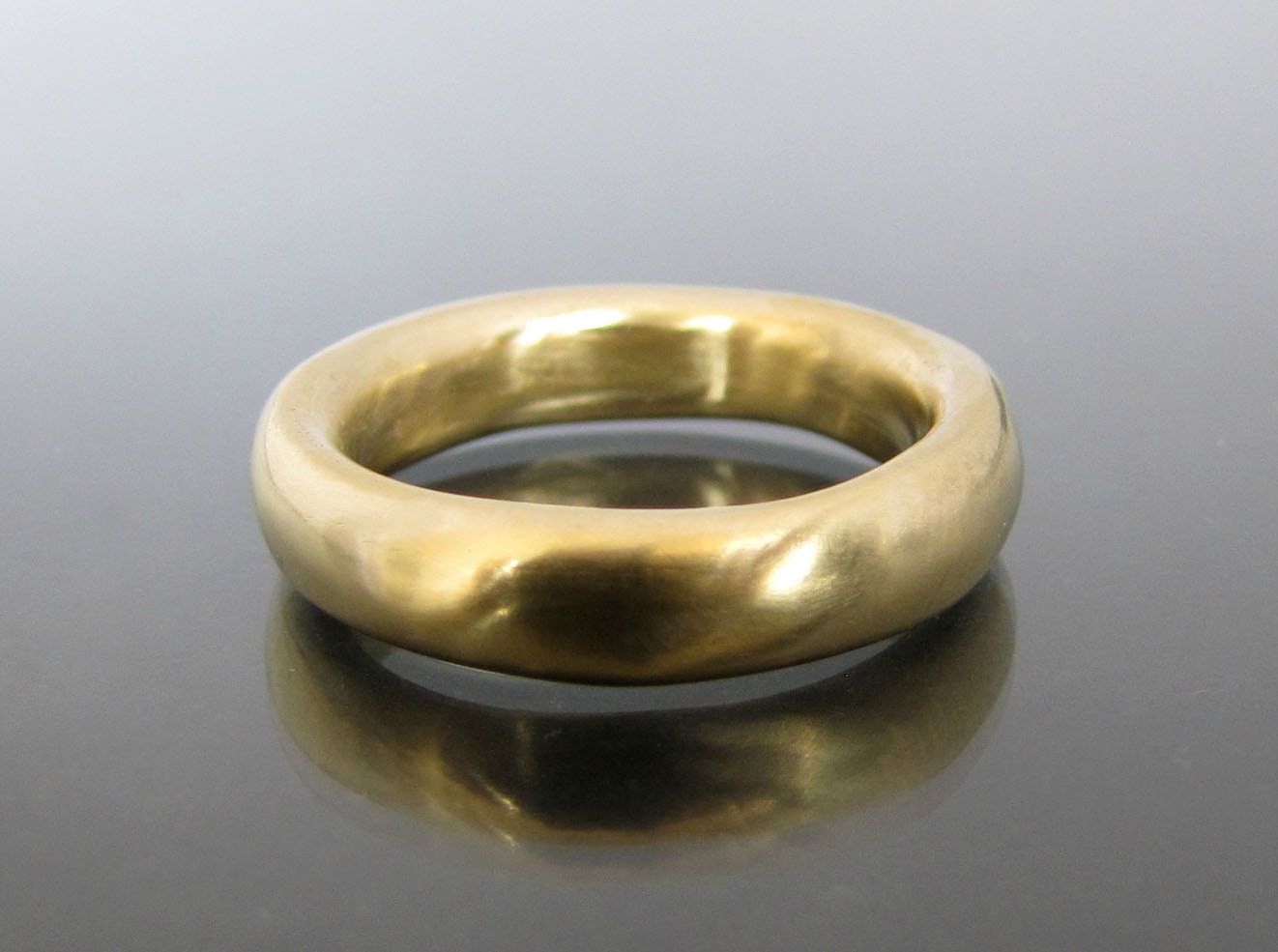 Womens Wedding Ring, Classic Wedding Ring, Simple Gold Ring, Gold ...