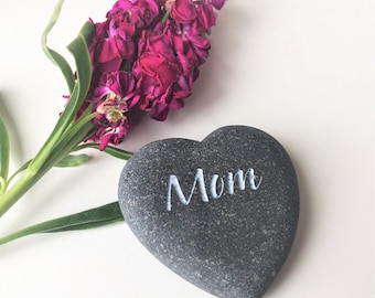 Mom Memorial Stone - Etsy