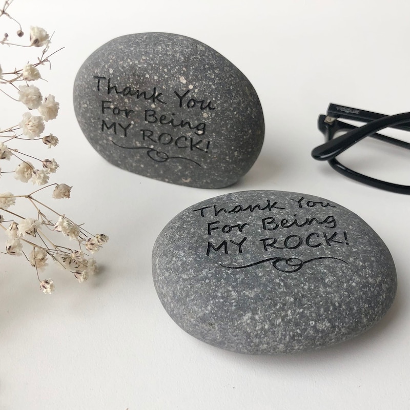 Rock Paperweight - Etsy