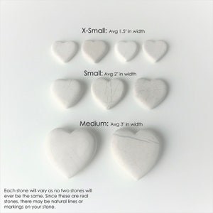 100% NATURAL, Real Heart Shape Rocks, Hand-cut Plain/blank Heart Stones ...