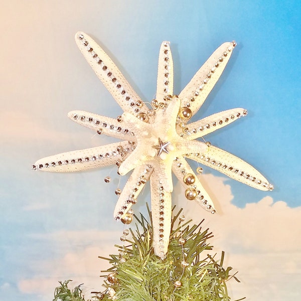 Starfish Tree Topper - Etsy