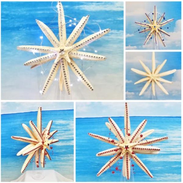 Starfish Tree Topper - Etsy