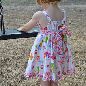 Girls Sundress Pdf Sewing Pattern Sizes 1 to 10 Years Little Cup Cake ...