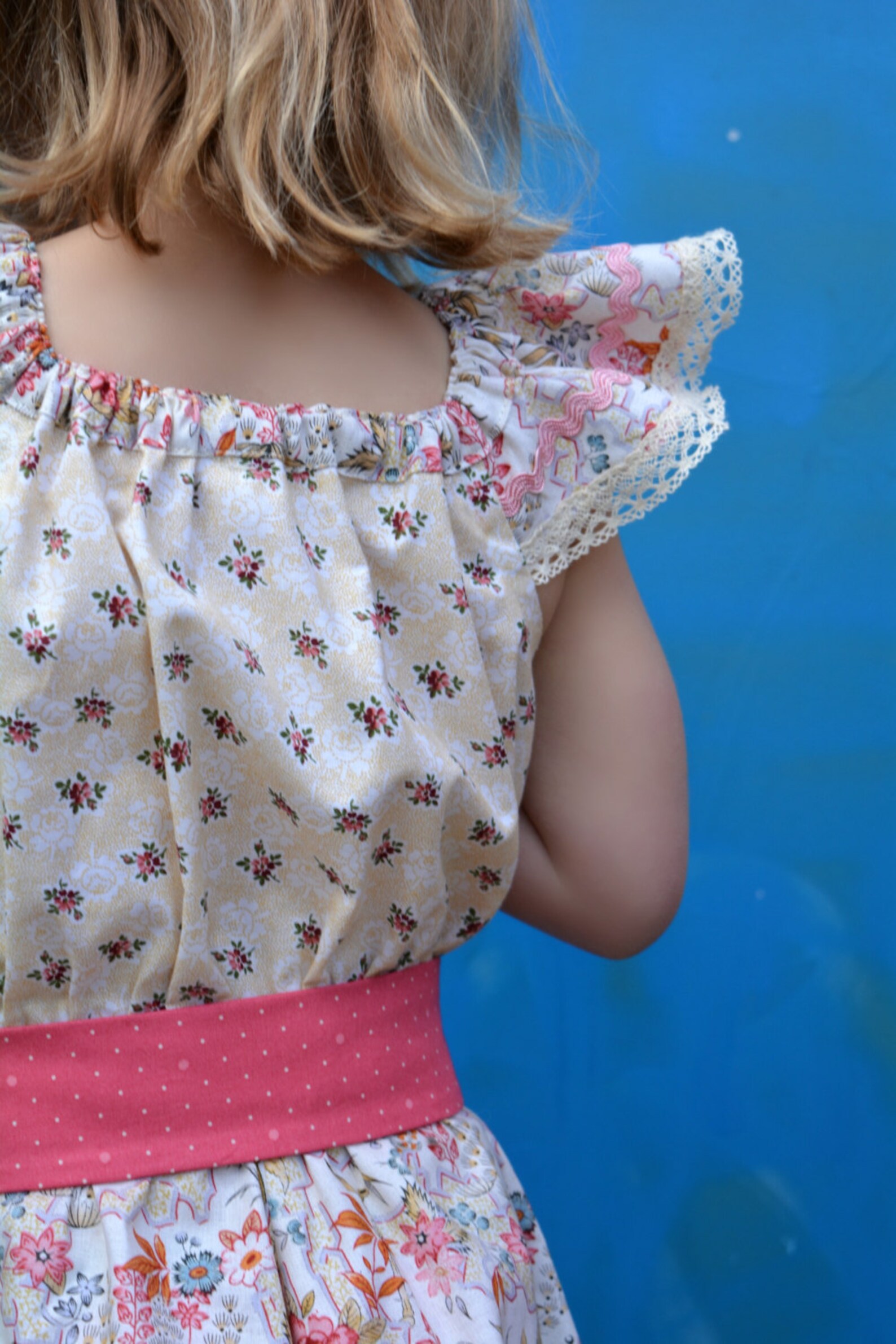 Girls Jumpsuit, Dress, Romper, Shorts, Top Sewing Pattern Peachy Dress ...