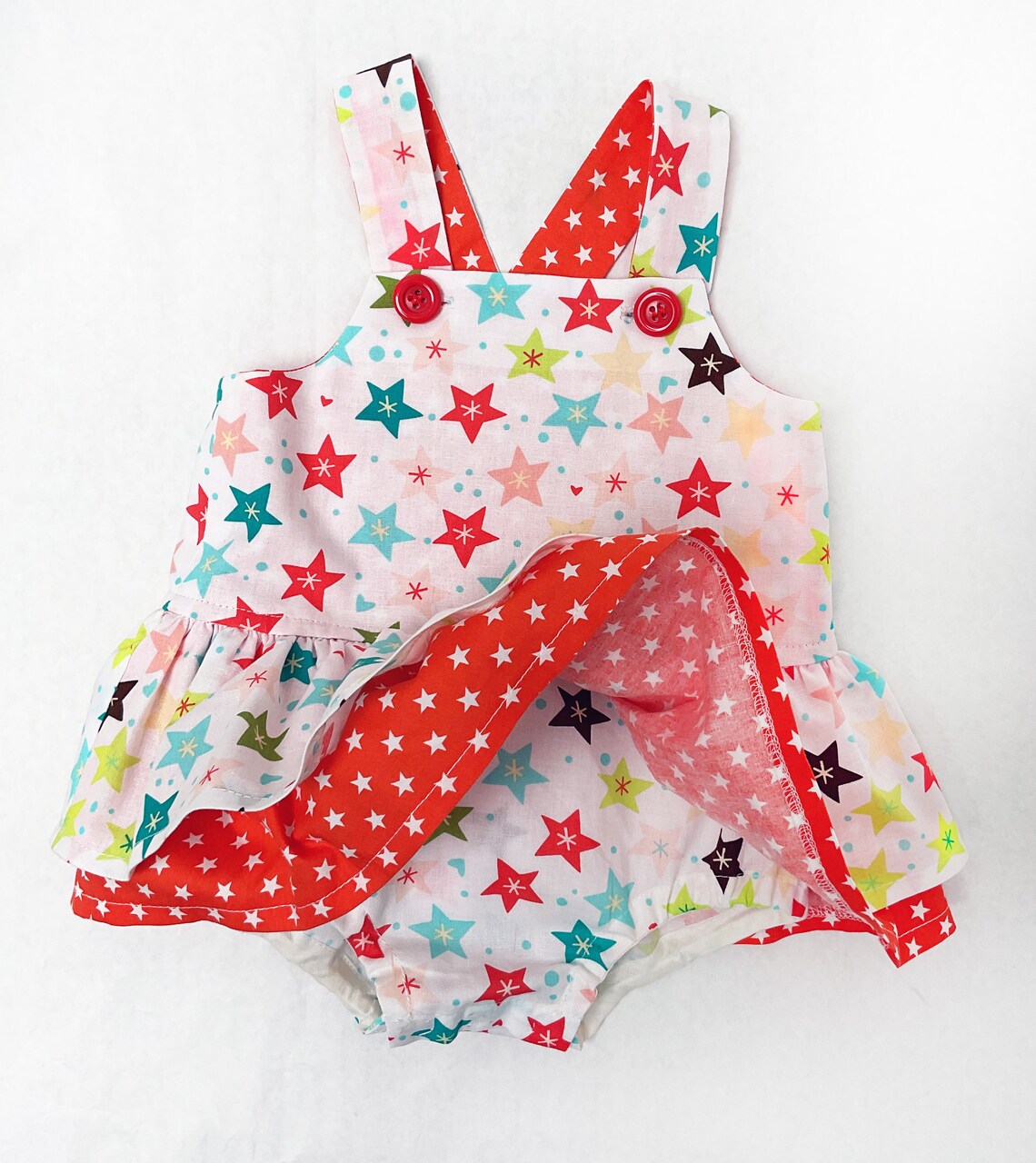 Baby Girls Romper Pdf Sewing Pattern TINKERBELLE Romper Sizes 3 Months ...