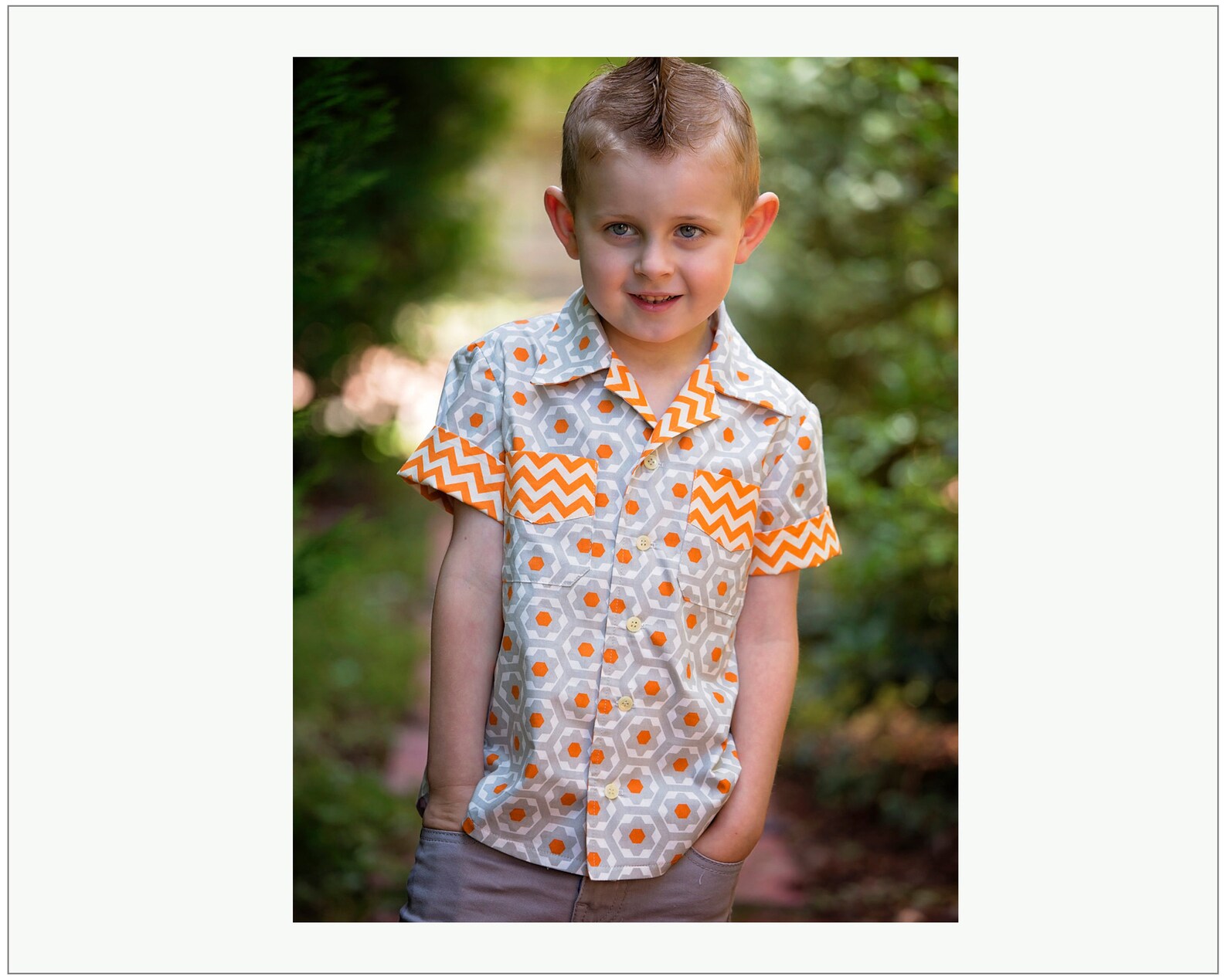 Boys Shirt Pdf Sewing Pattern WILLOW SHIRT Kids Shirt Pattern | Etsy