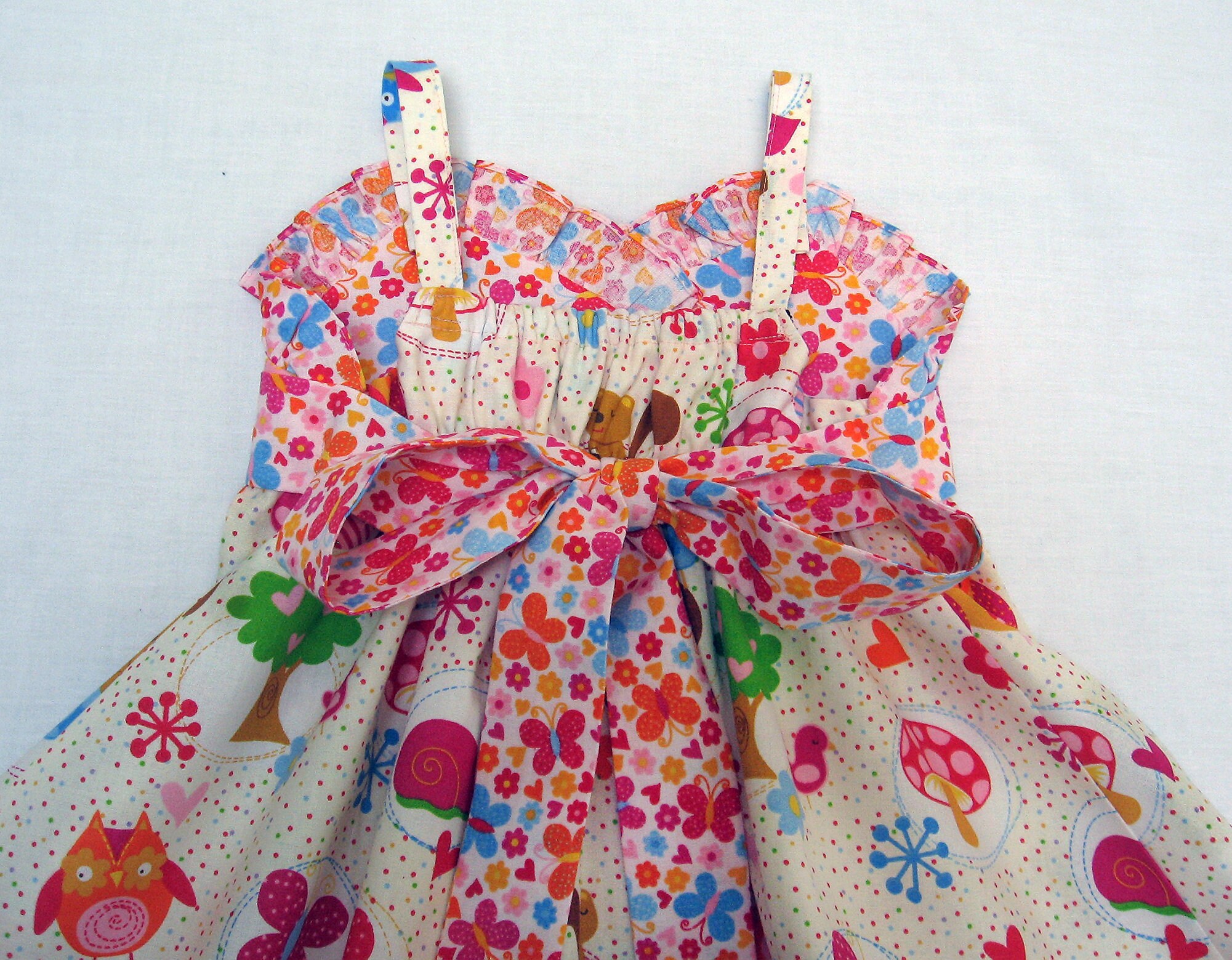 Sundress pdf sewing pattern LITTLE CUP CAKE girls dress | Etsy