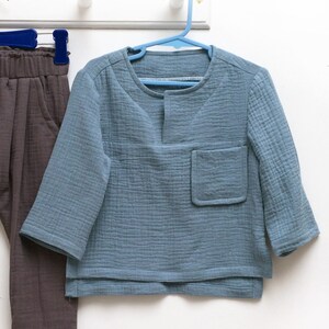 Boys Shirt Pdf Sewing Pattern-kieran Shirt-kids Casual Shirt Pattern ...