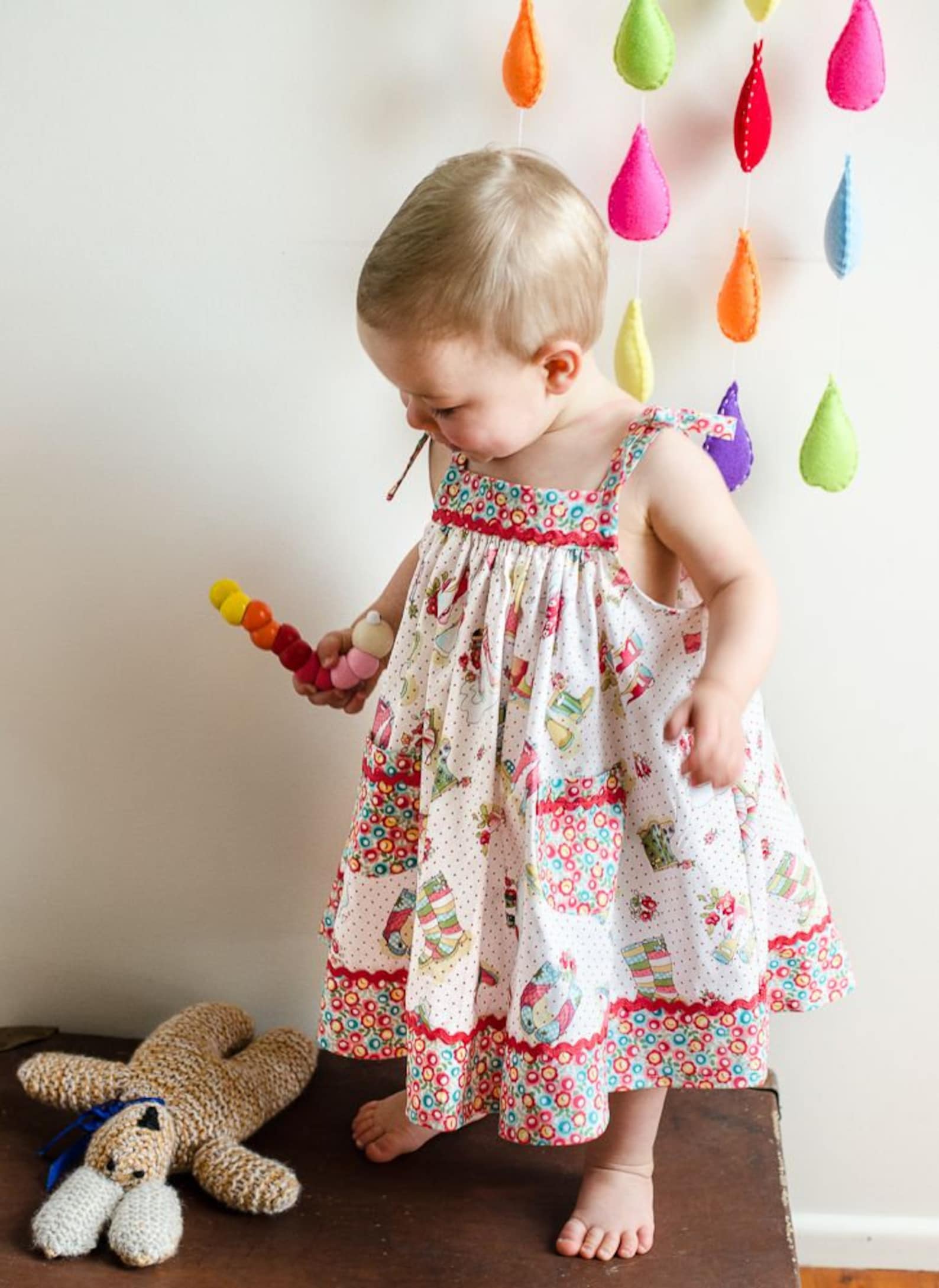 Baby and Girls Easy Sundress Sewing Pattern Daisy Sundress | Etsy