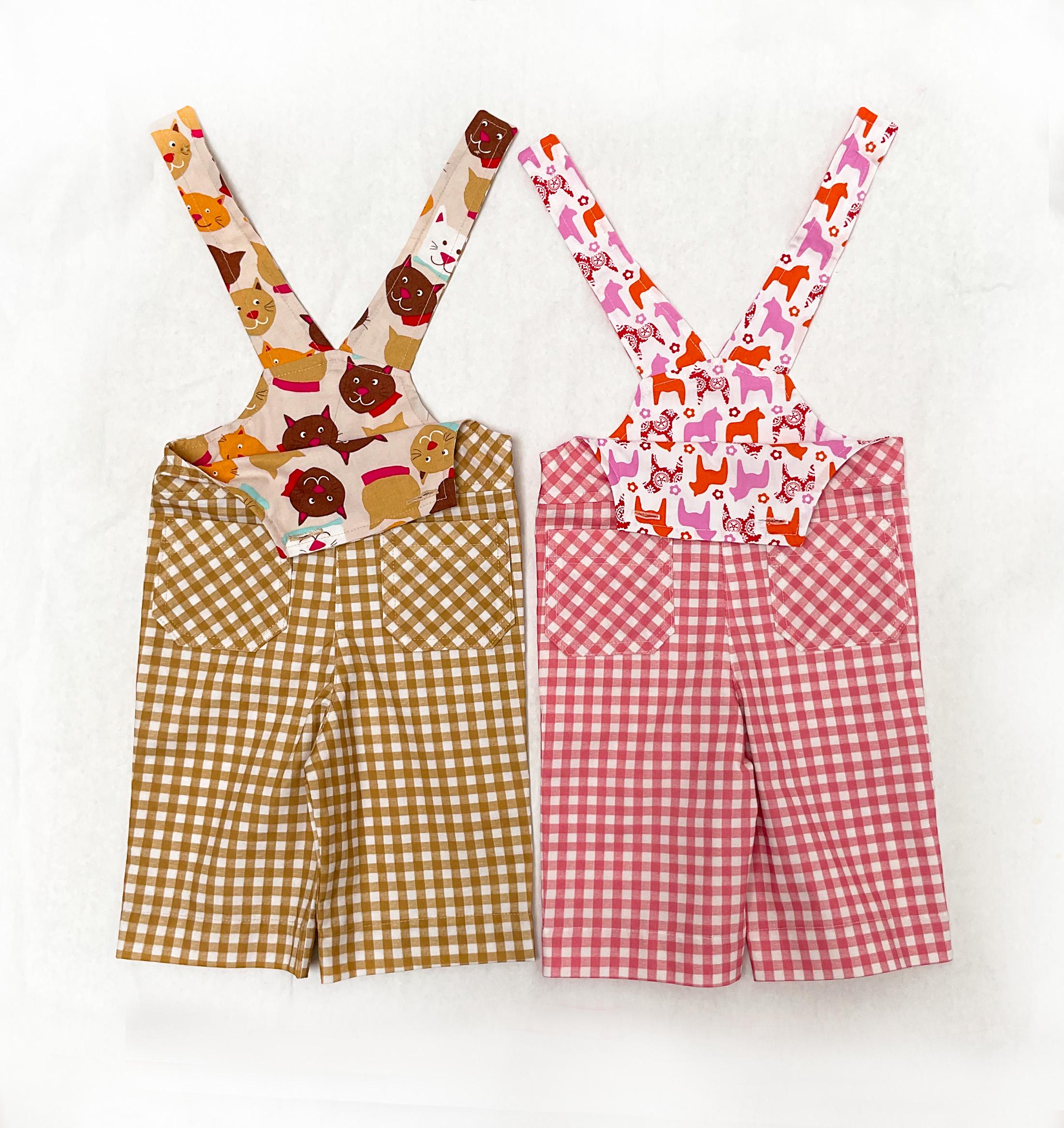 Boy Romper/overalls Pdf Sewing Pattern Ollie Overalls Sizes 3+months to ...