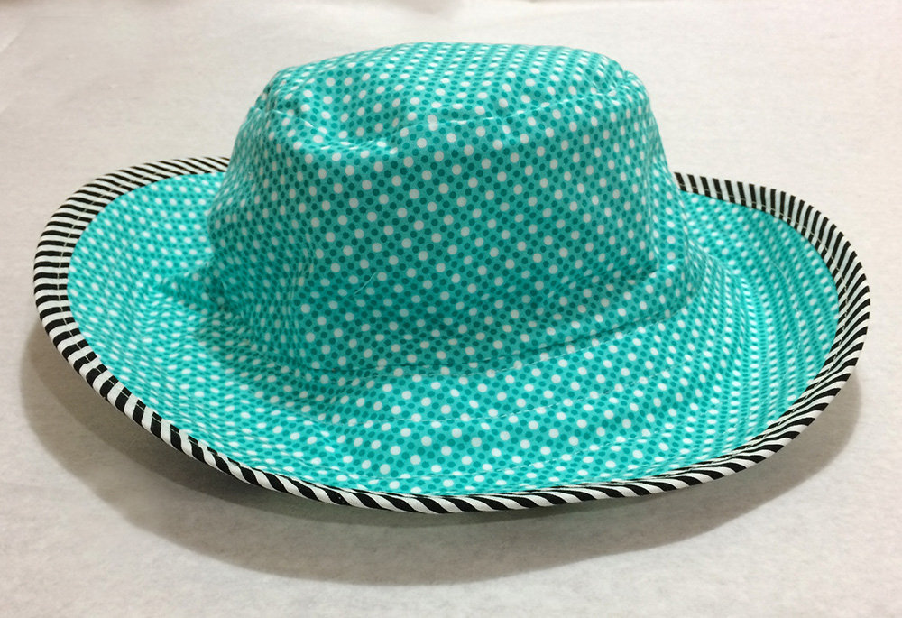 Sun Hat Pdf Sewing Pattern for Adults and Kids Sizes, Reversible Fabric ...