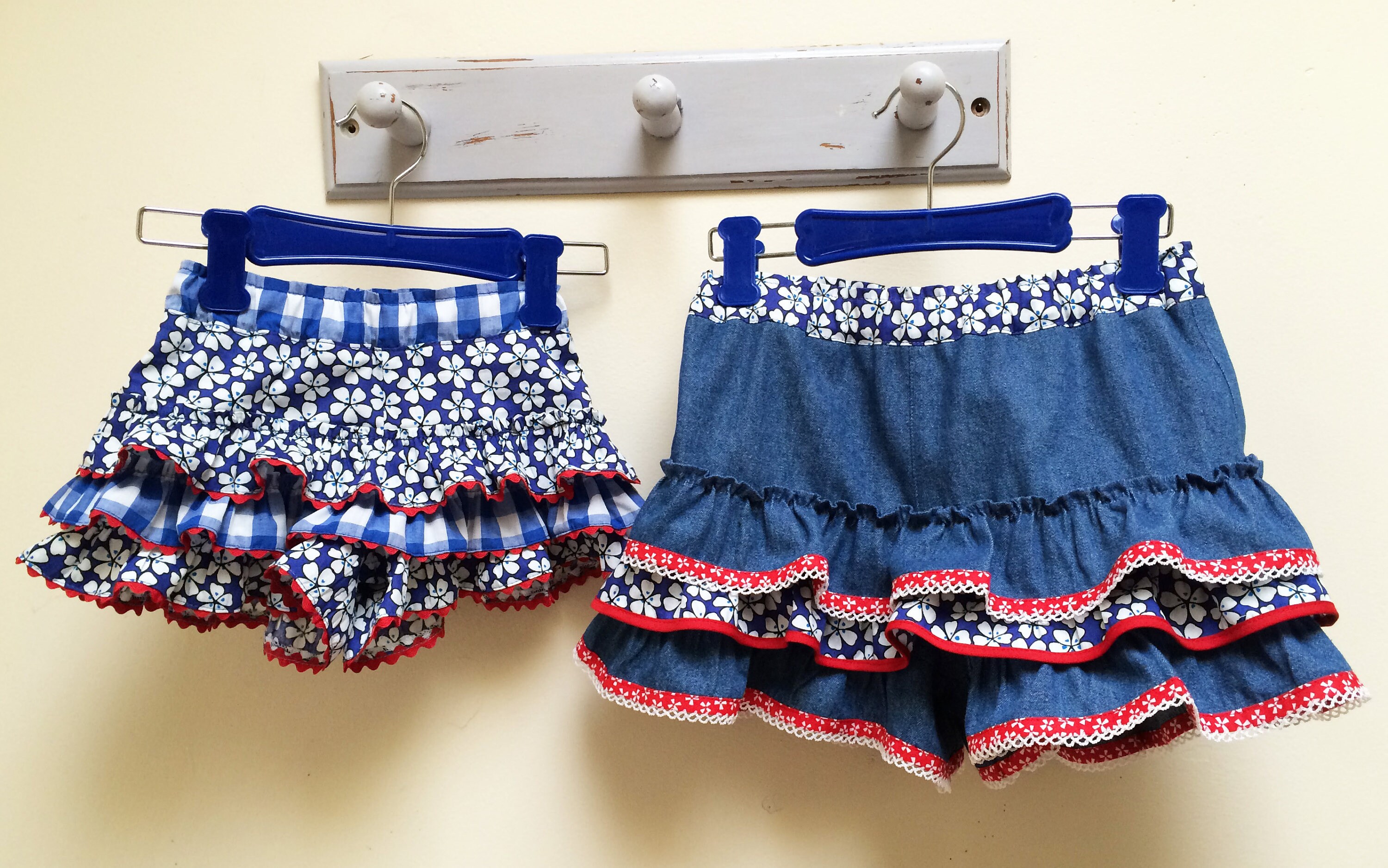 Frilly Shorts Sewing Pattern for Girls Silly Frilly Shorts Pdf Sewing ...