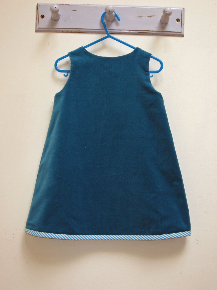 Reversible Jumper Dress Pdf Sewing Pattern, Girls Dress Sizes 6+ Months ...