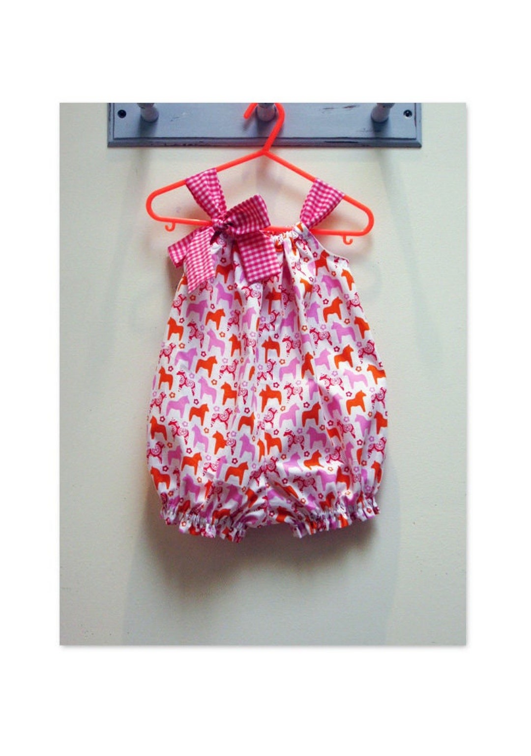 Baby Romper Pdf Sewing Pattern Easy Baby Romper Pattern Sizes 3 Mths to ...
