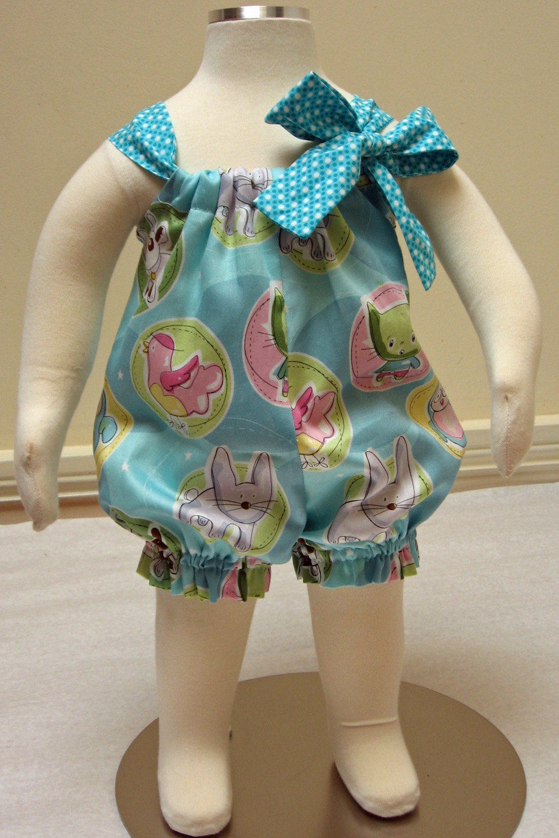 Baby Romper Pdf Sewing Pattern Easy Baby Girls Romper Pattern | Etsy