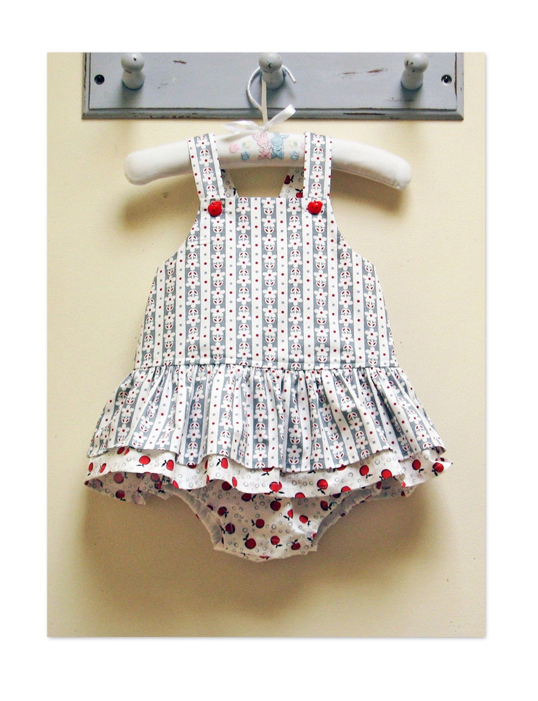 Baby Girls Romper Pdf Sewing Pattern TINKERBELLE Romper Sizes - Etsy