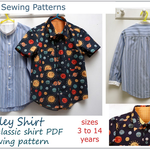 Sewing Patterns Pdf Shirt - Etsy
