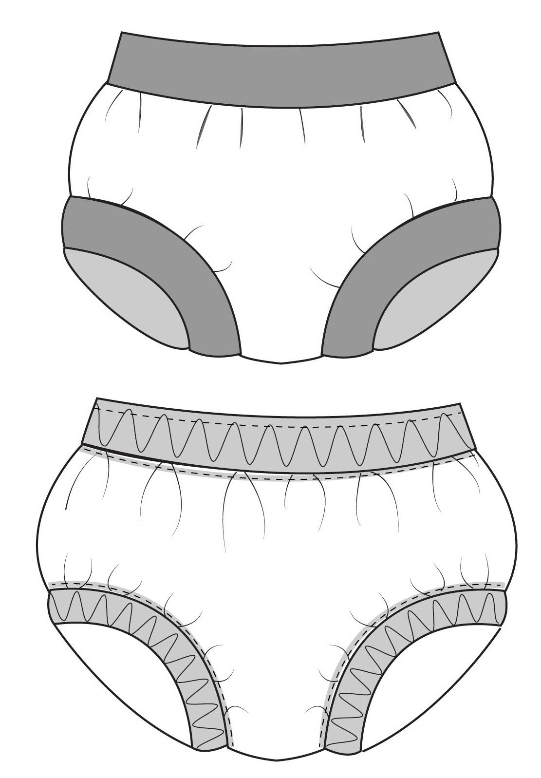 Baby Pants Sewing Pattern, Baby Over Pants /diaper Cover, Easy Pattern ...