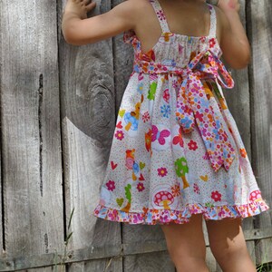 Girls Dress Sewing Pattern LITTLE CUP CAKE Kids Pdf Digital Dress ...