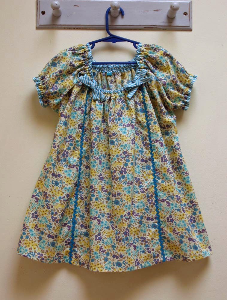 Girls Peasant Dress Sewing Pattern Sweet Pea PDF Pattern | Etsy