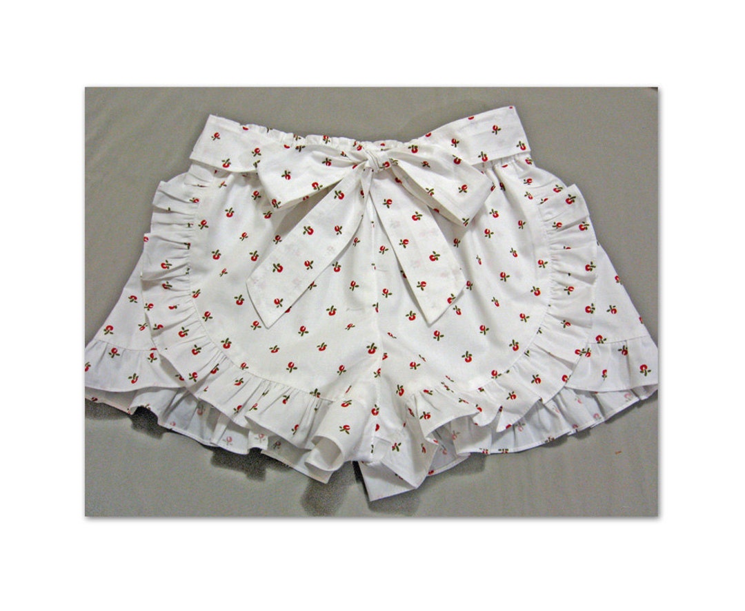 Cute Ruffled Shorts Sewing Pattern, Ruffled Shorts Pdf Sewing Pattern ...