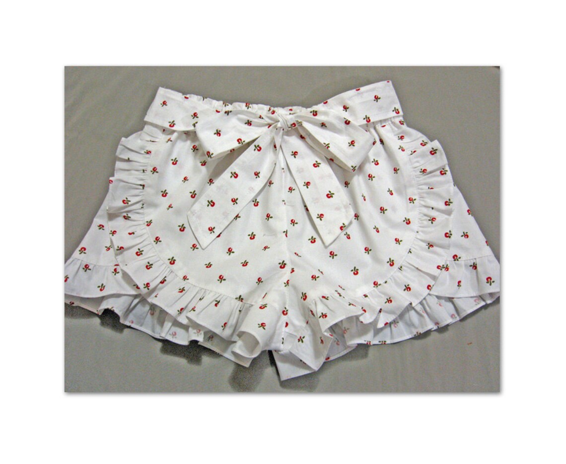 Girl's Ruffled Shorts Sewing Pattern, Ruffled Shorts Pdf Sewing Pattern ...