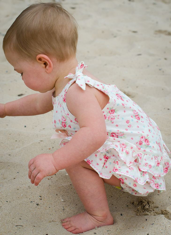 Ruffled Romper Sewing Pattern Baby Romper Pdf Sewing Pattern | Etsy