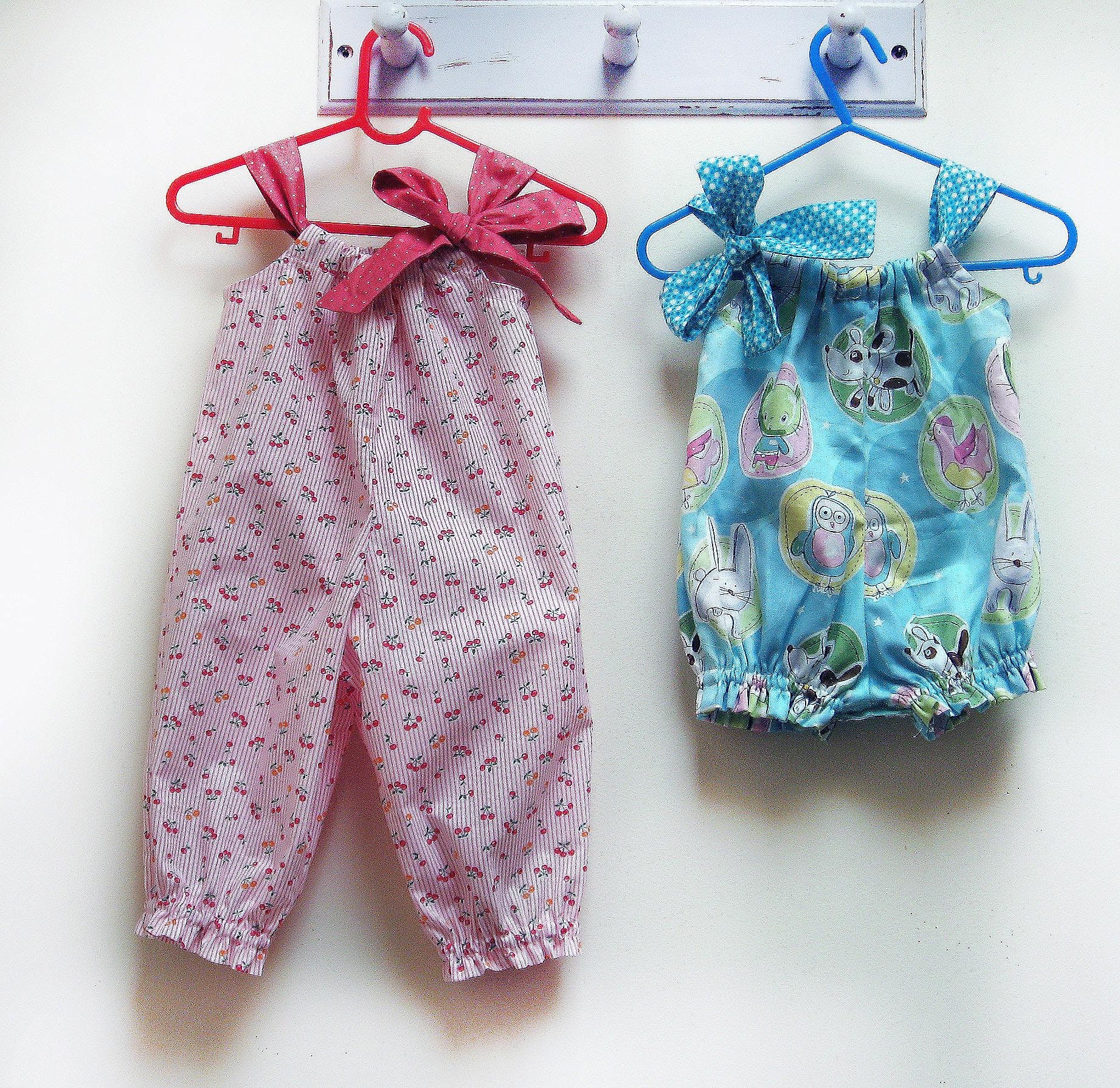 Baby Romper Pdf Sewing Pattern Easy Baby Romper Pattern Sizes 3 Months ...