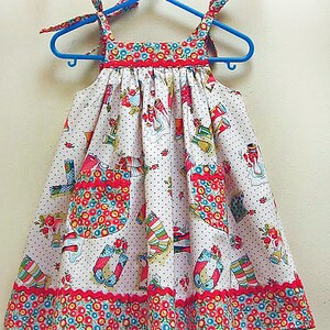 Baby and Girls Easy Sundress Sewing Pattern, Daisy Sundress, Pdf Sewing ...