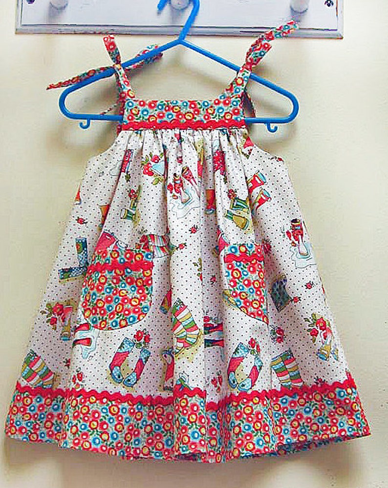 Baby and Girls Easy Sundress Sewing Pattern, Daisy Sundress, Pdf Sewing ...