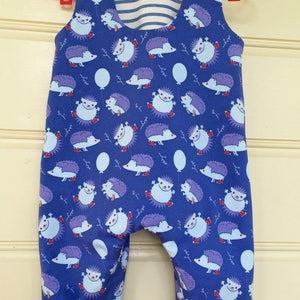 Baby Romper Pdf Sewing Pattern Kindy Knit Romper Baby's Reversible Knit ...