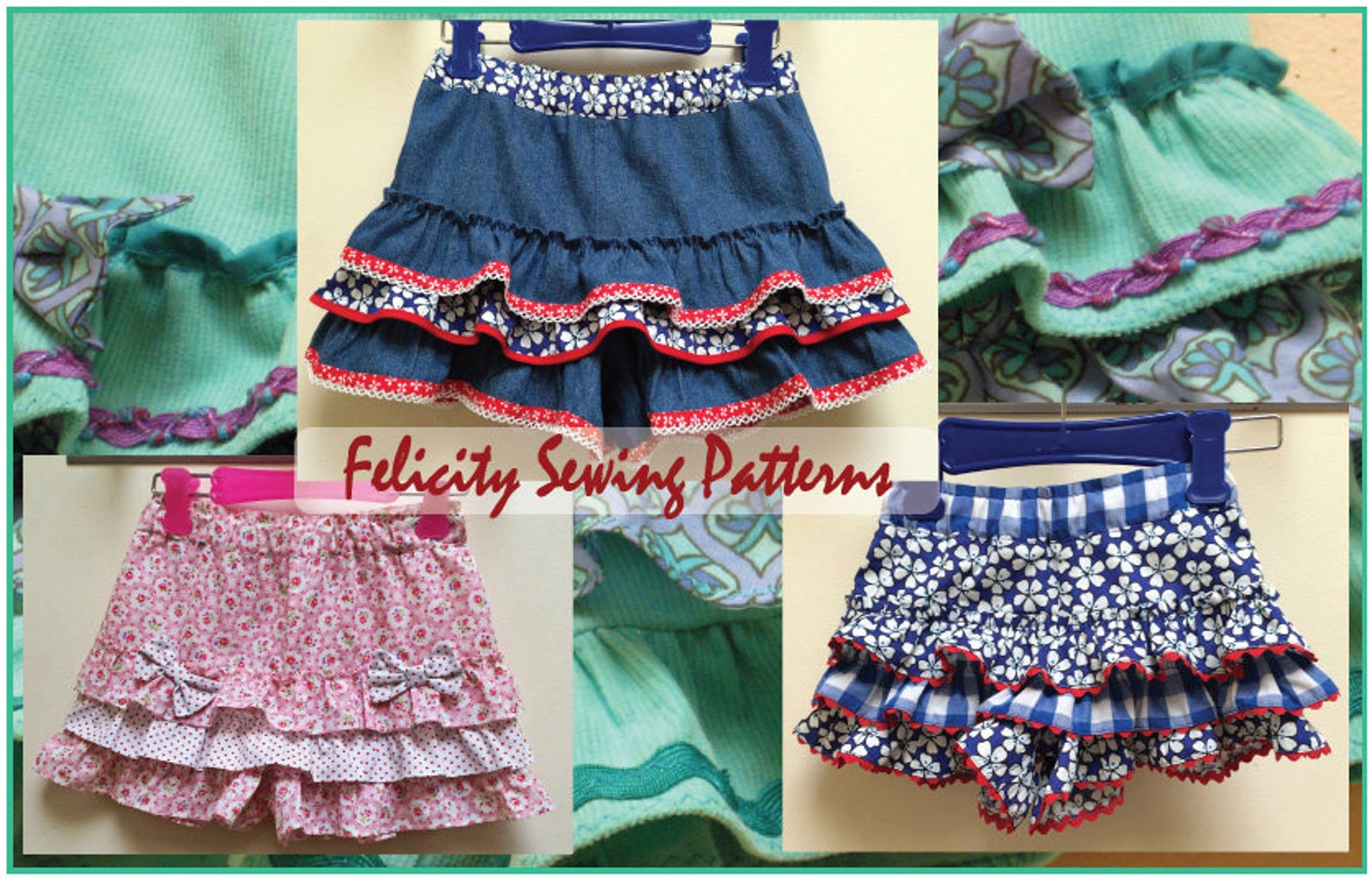 Frilly Shorts Sewing Pattern for Girls Silly Frilly Shorts Pdf | Etsy ...