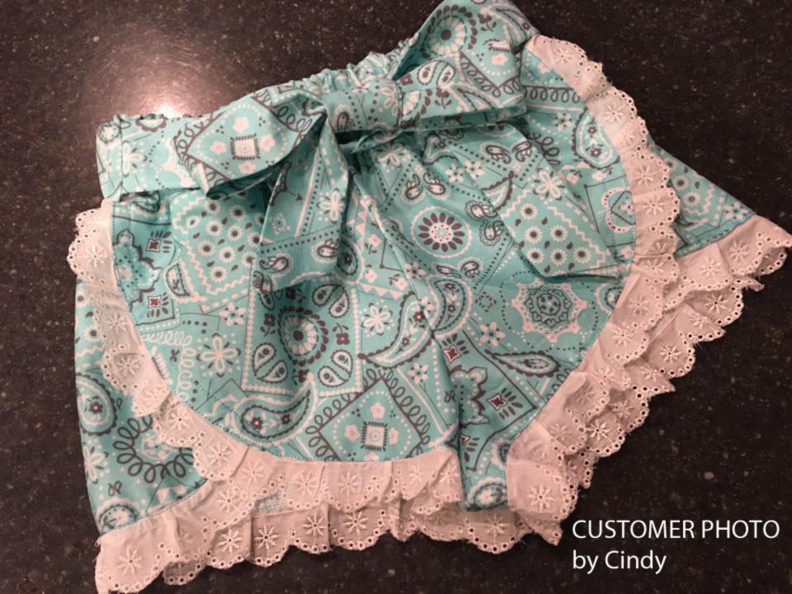 Girl's Ruffled Shorts Sewing Pattern, Ruffled Shorts Pdf Sewing Pattern ...