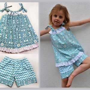 Romper, Dress, Playsuit, Shorts Sewing Pattern, Multiple Style Options ...
