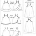 Girl's Wrap-back Top Pdf Sewing Pattern Rio Top and Dress Sizes 4 to 14 ...
