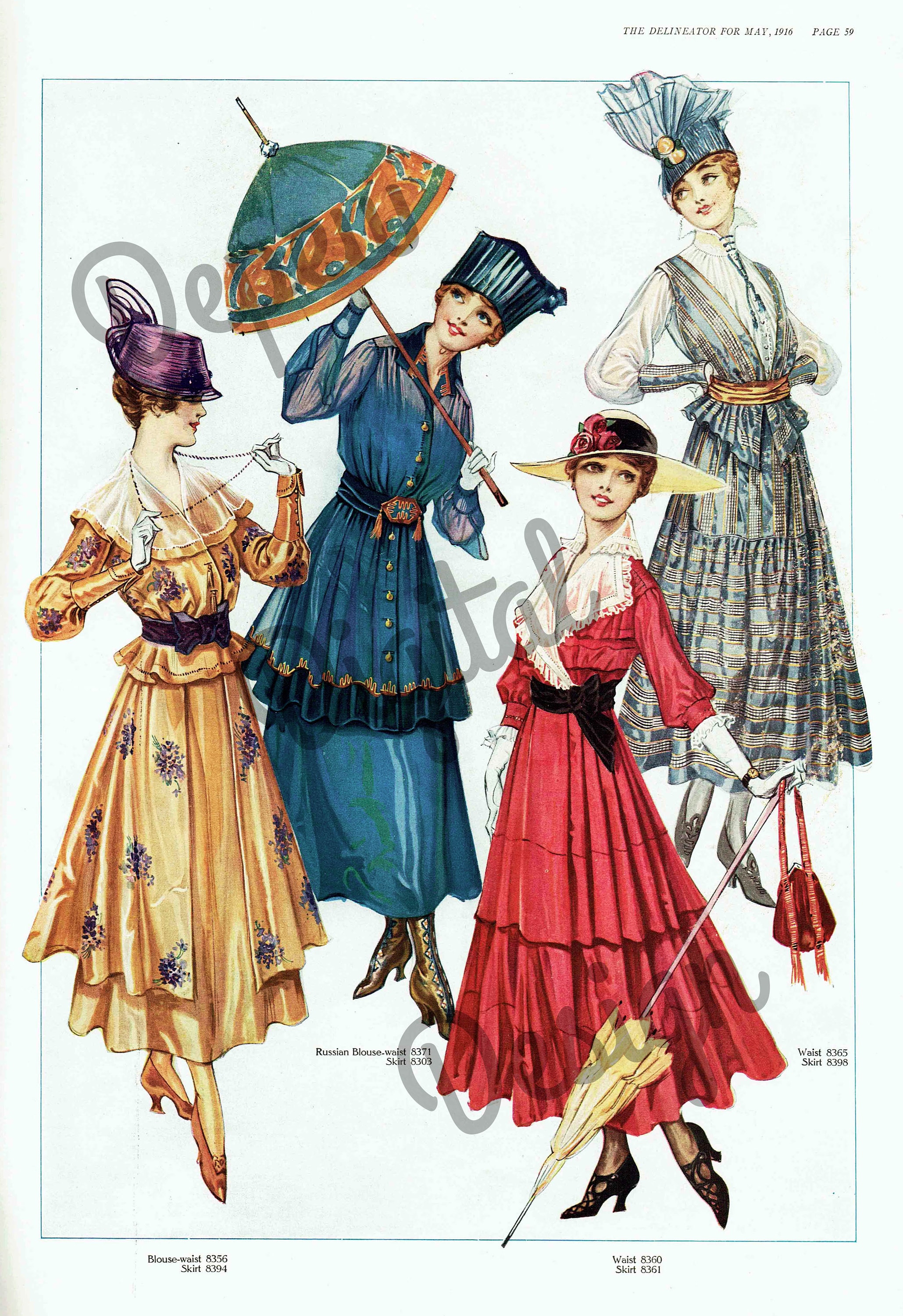 1910 Dress Patterns