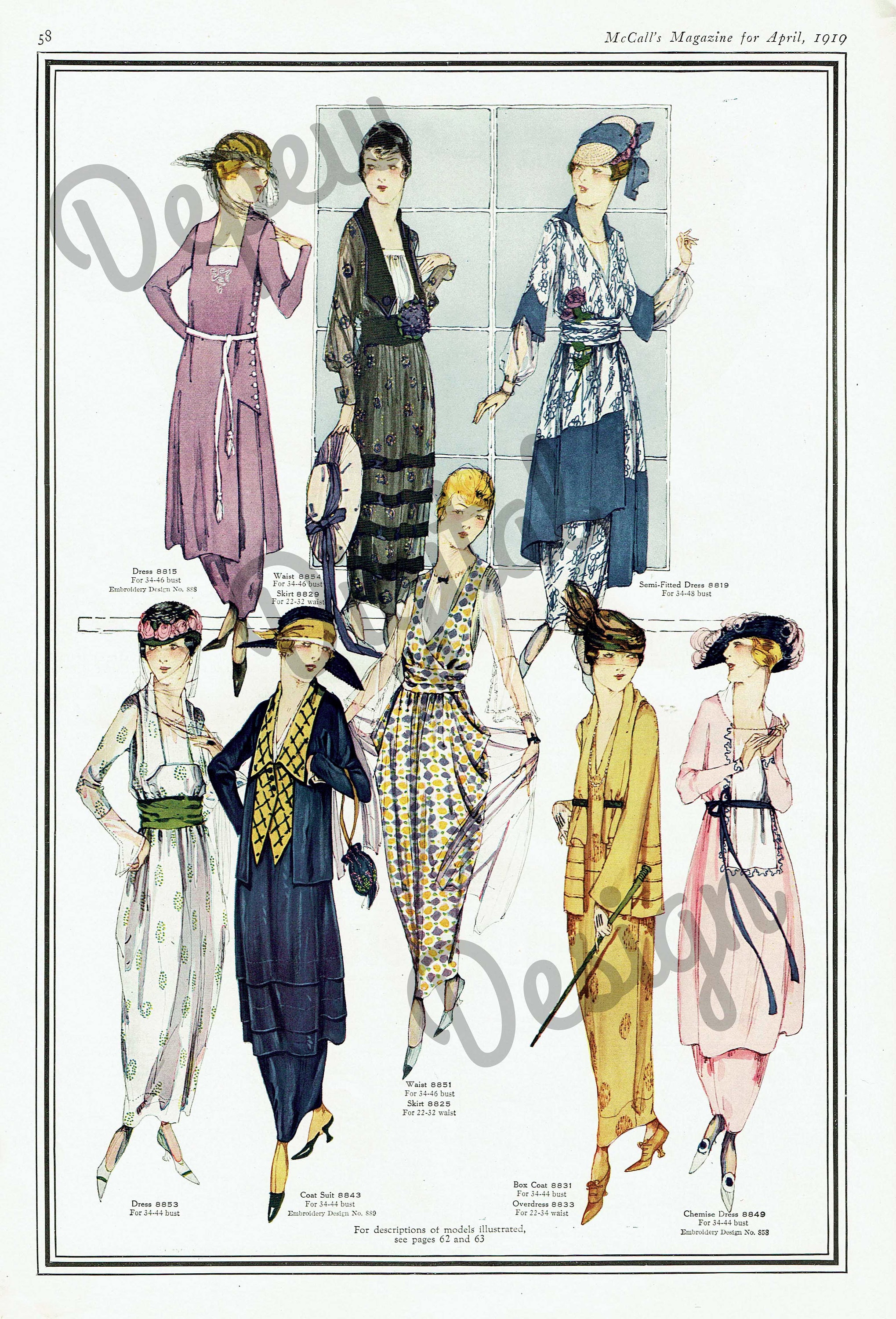 1910 Dress Patterns