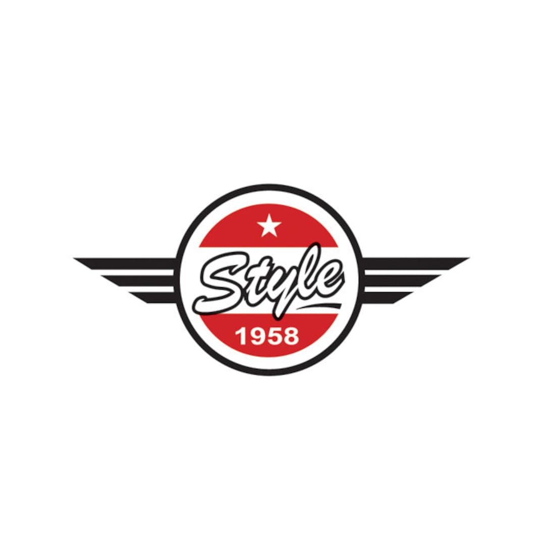 Retro Logo, Vintage Logo, 1950's Logo, Dinner Logo, Old Style Logo ...